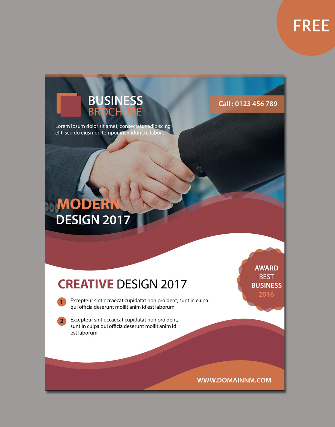 Free Psd Brochure Templates