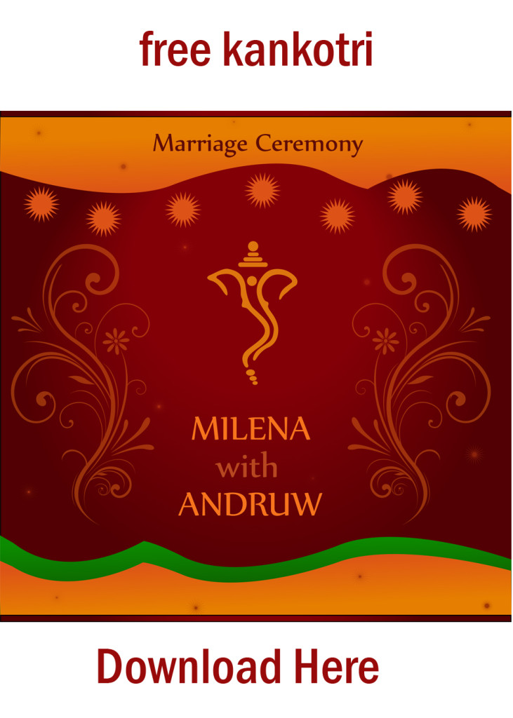 free kankotri template