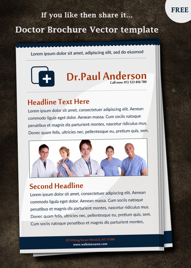 free doctor brochure template