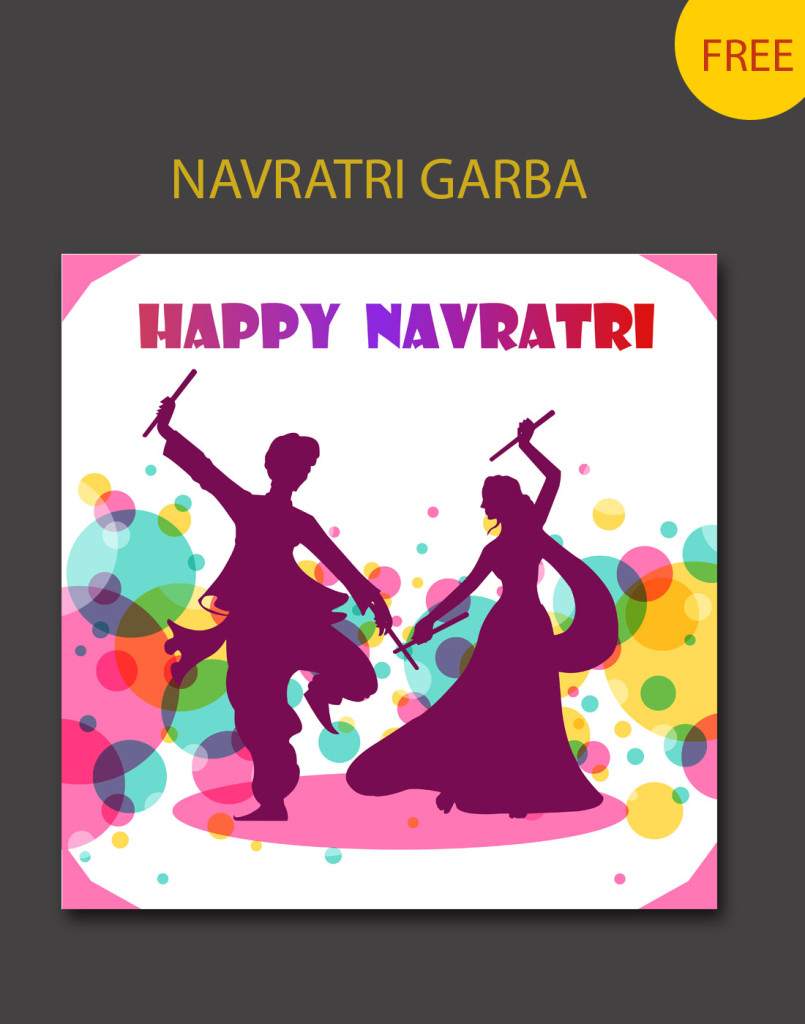 navratri garba templates