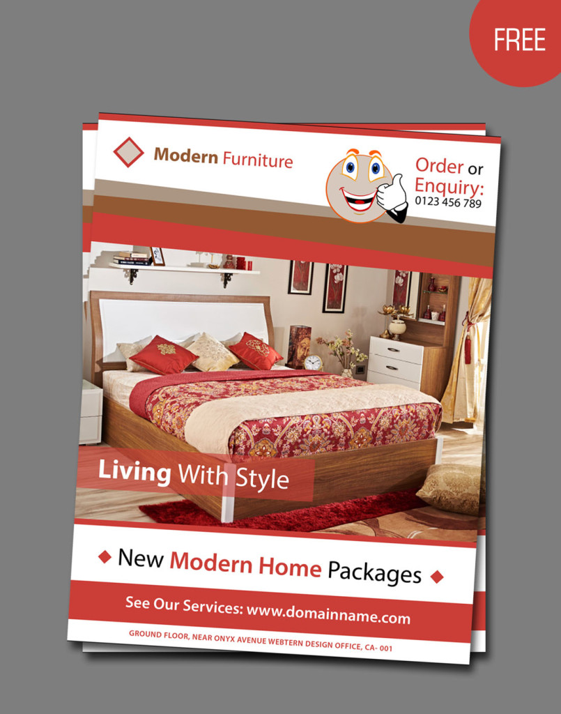 furniture brochure templates
