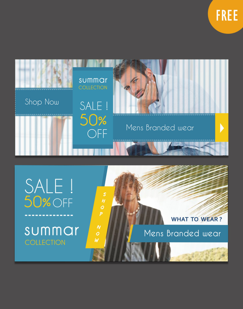website editable banners - Free Website Templates Download - Psd ...