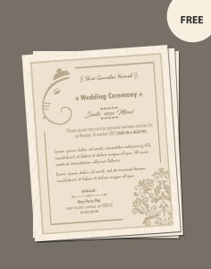 Indian wedding Kankotri templates