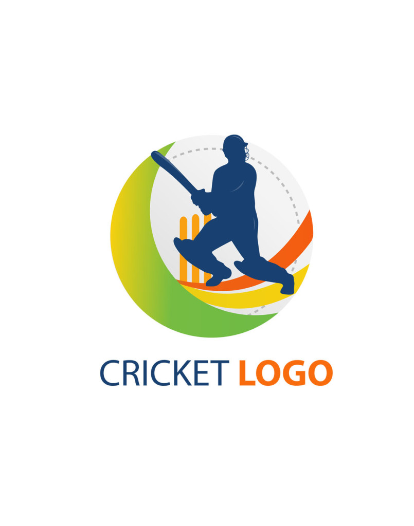 cricket vector logo templates