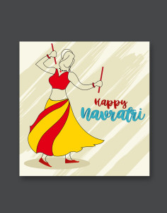 navratri free vectors templates