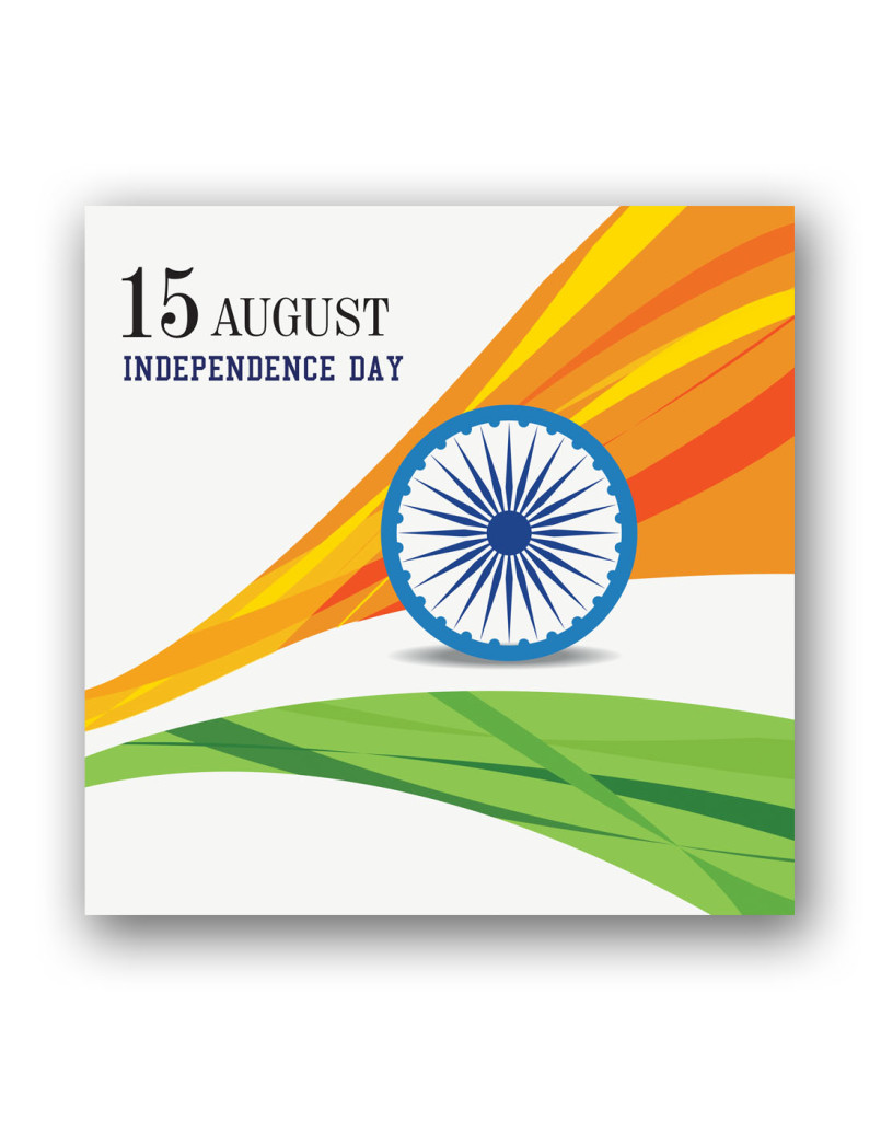 independence day template 15August vector template