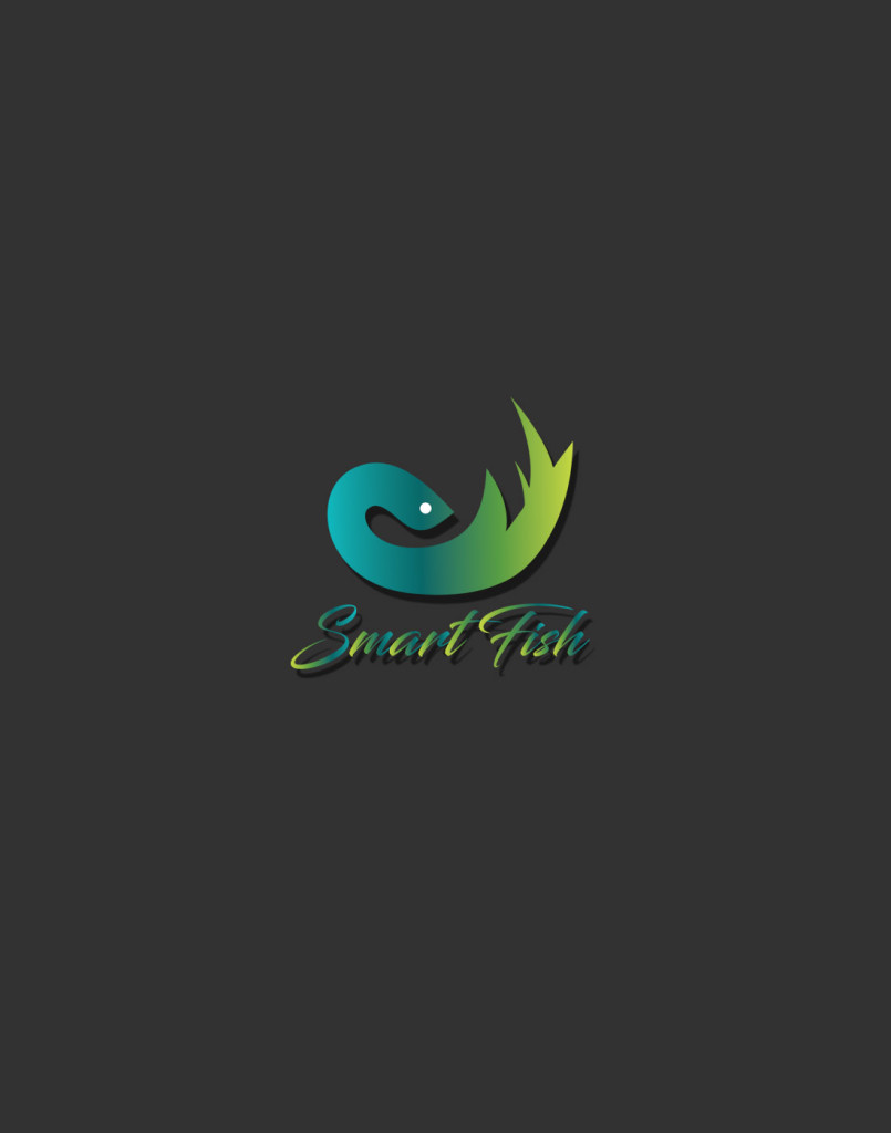 Smart Fish logo template