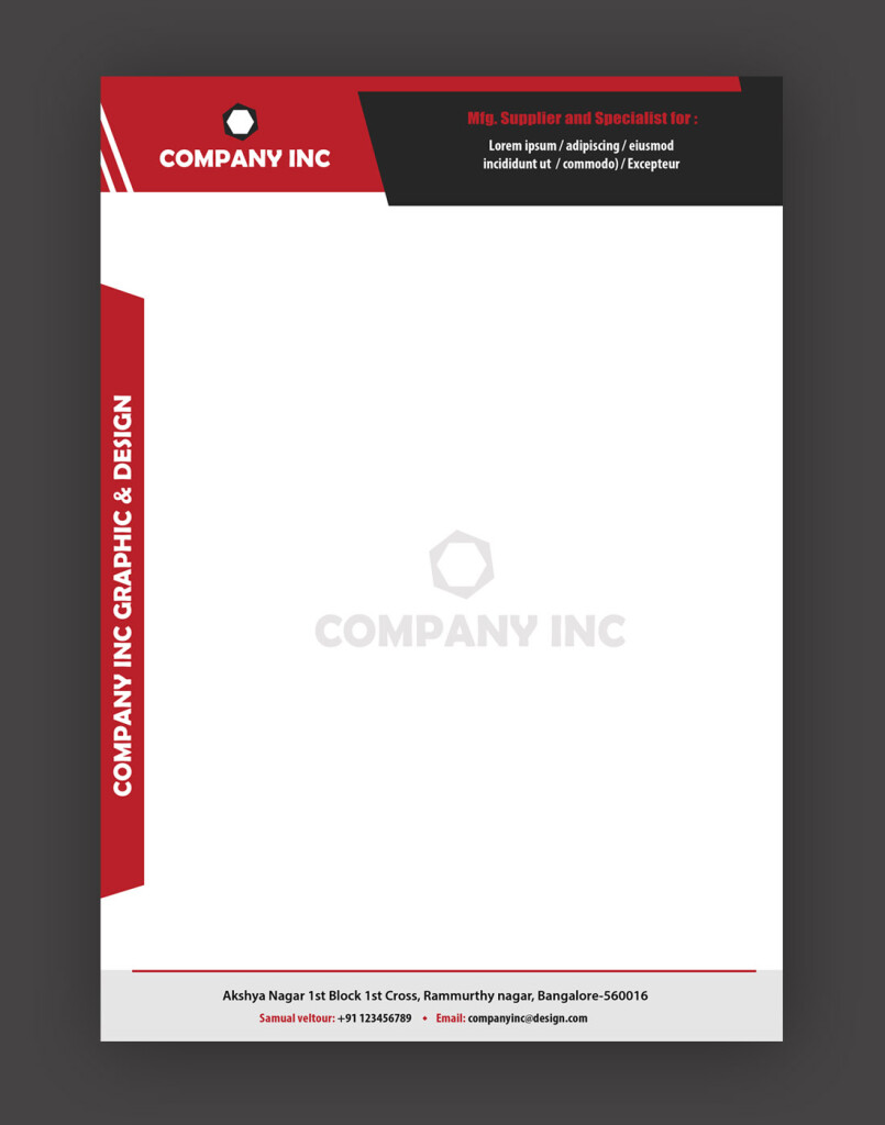 free letterhead template